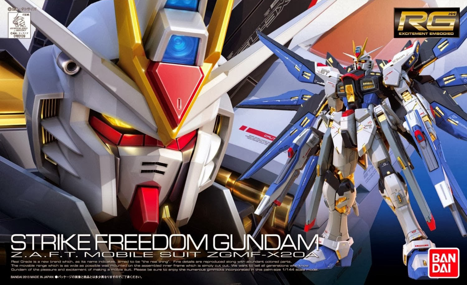 Gunplanerd: Kit Insight: RG 1/144 ZGMF-X20A Strike Freedom Gundam ...
