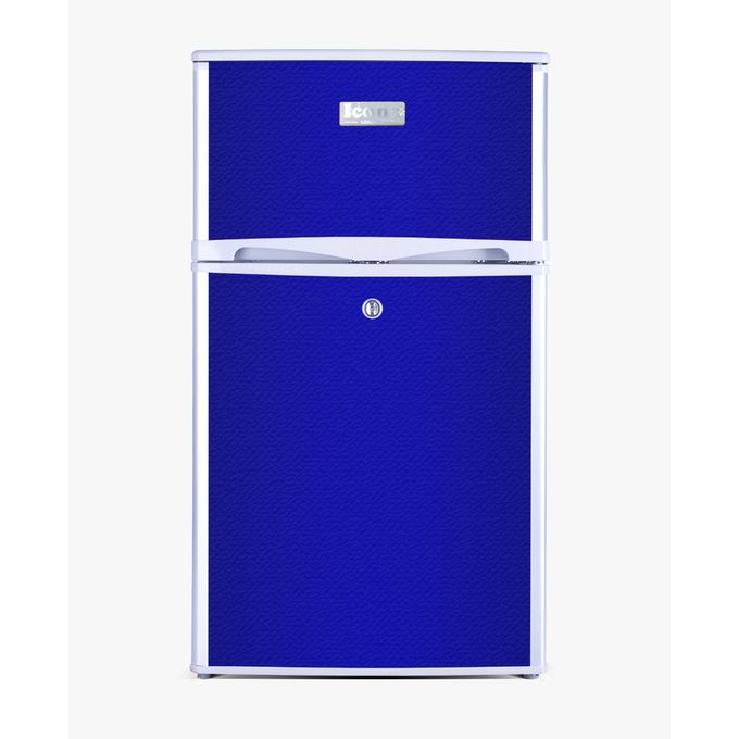 Blue ICONA ILRF-1100DD A Double Door Refrigerator - 86 Litres - Home ...