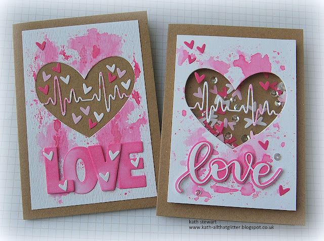 Kath's Blog......diary of the everyday life of a crafter: Love Is In ...
