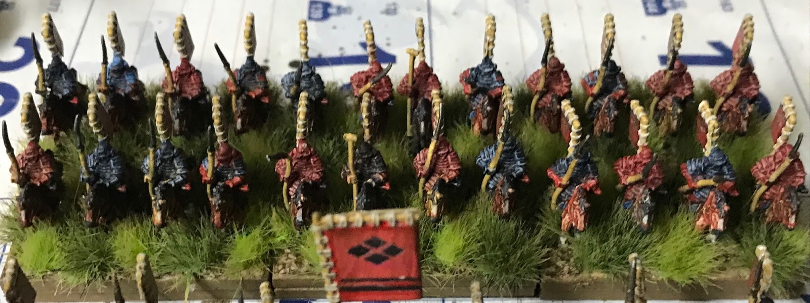 The mountain of lead and gamer's A.D.D.: 10mm Samurai Army Pics