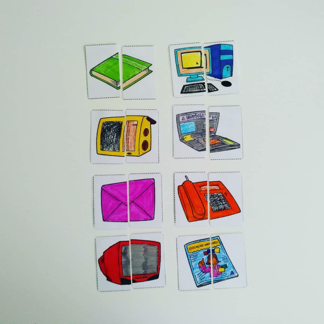 Materiales para Educación Infantil: PUZZLE TELECOMUNICACIONES