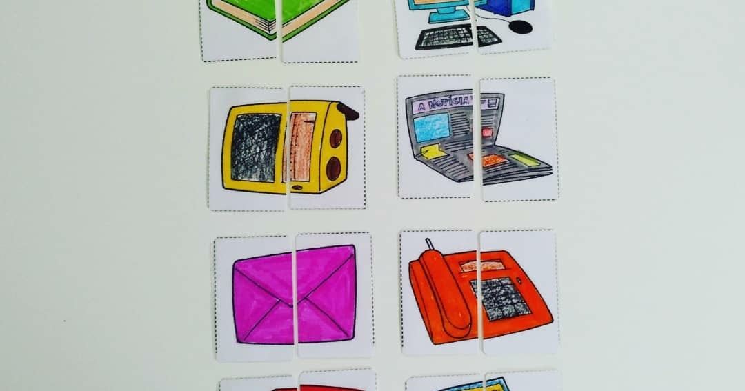 Materiales para Educación Infantil: PUZZLE TELECOMUNICACIONES