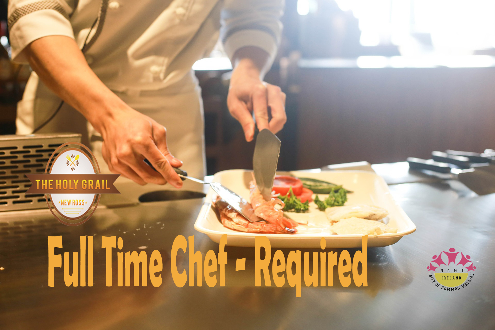 Full Time Chef - Required