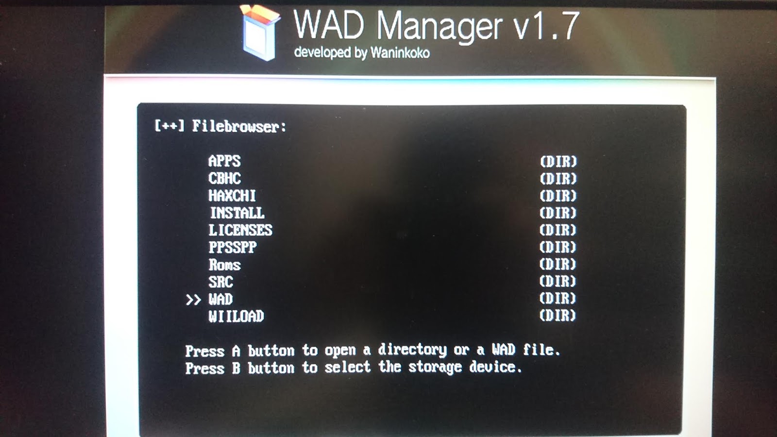wii wadファイルをインストールする方法