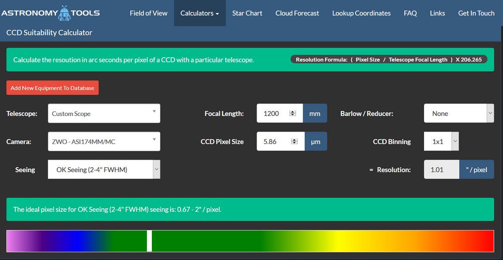 Fullerscopes Telescope Mountings: 13.11.19 Astronomy Tools camera ...