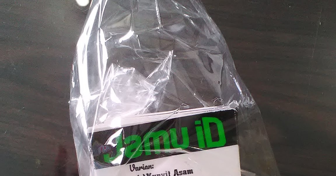 Stiker Jamu ~ Print Corner