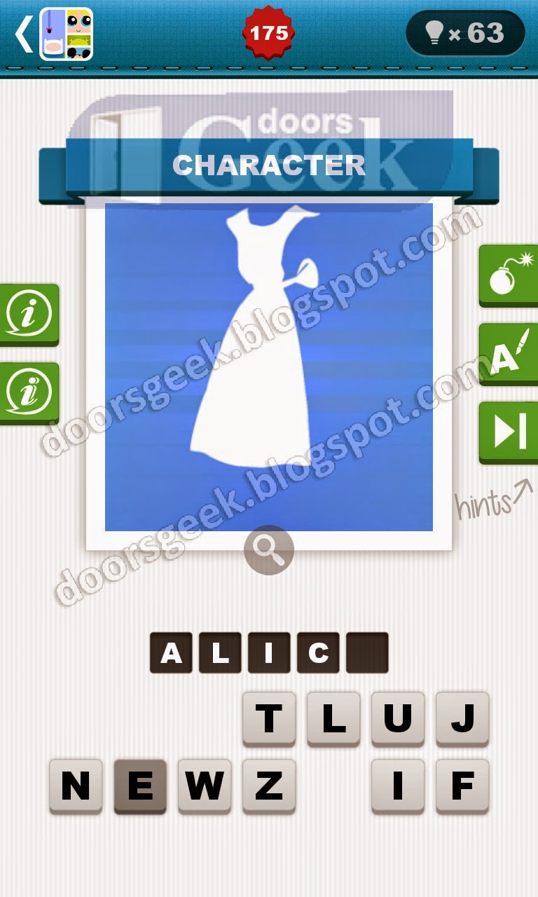 Cartoon Quiz Level 175 (bubble quiz games) ~ Doors Geek