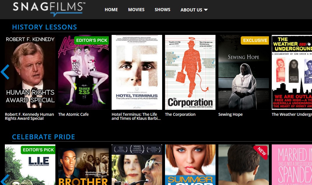 Documentalium: Páginas para ver películas online gratis y legalmente