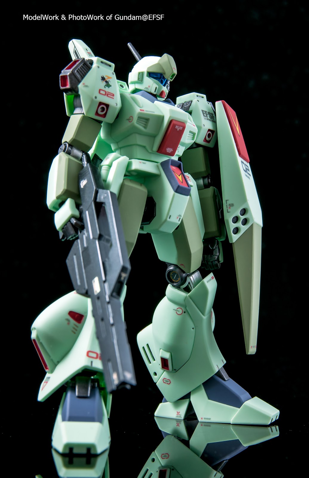 The WhiteBase of Gundam@EFSF: 性能最強的積根【Jegan A Type RGM-89R】Jegan 最終機種