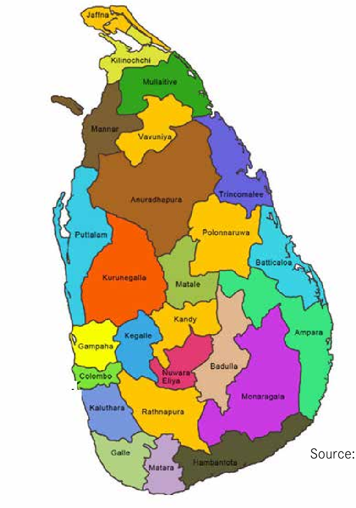 මෑතක කිසිදු කොරෝනා ආසාදිතයකු වාර්තා නොවුණ දිස්ත්‍රික්ක 12