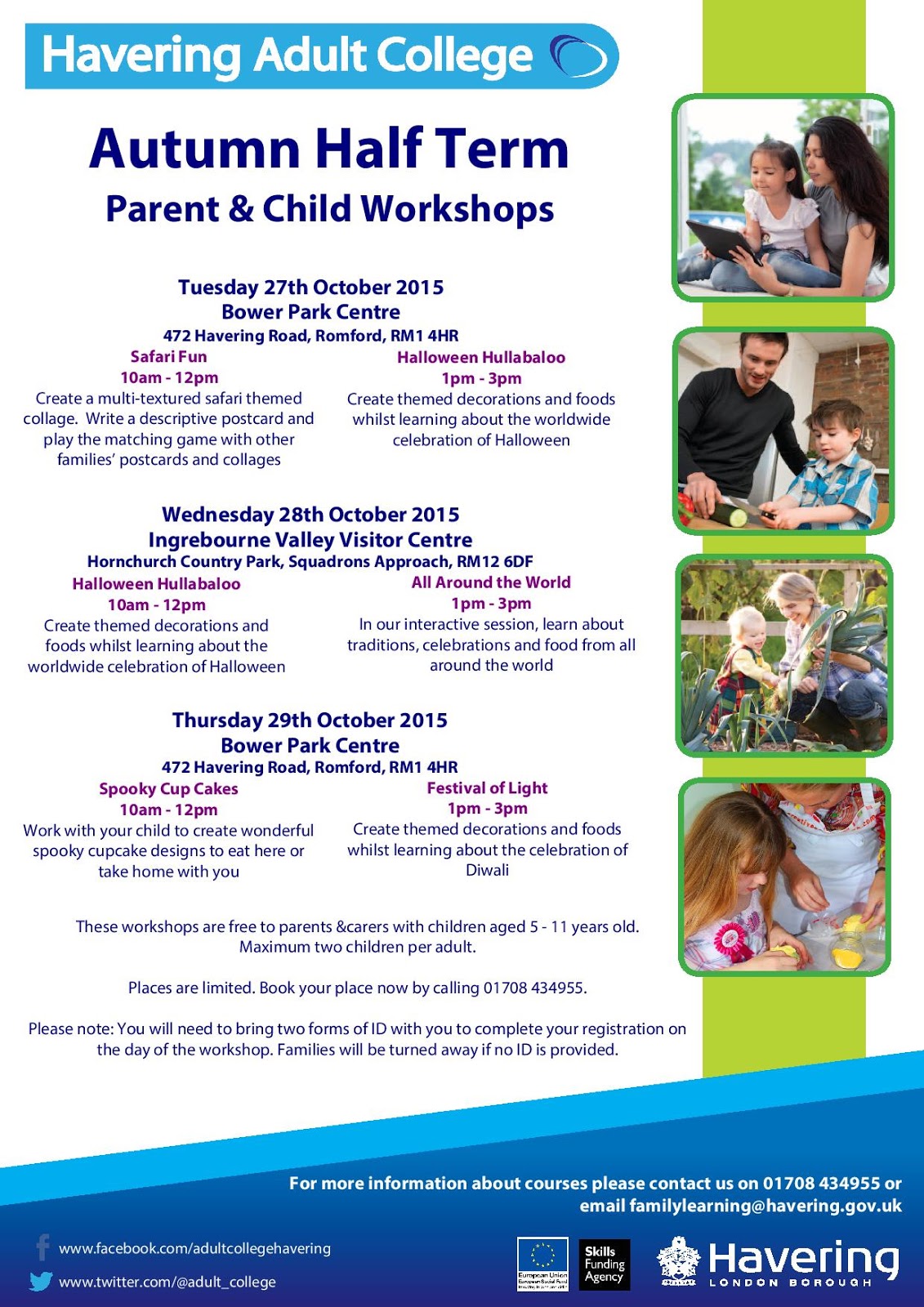 Broadford Primary: Havering Adult College - October Half Term