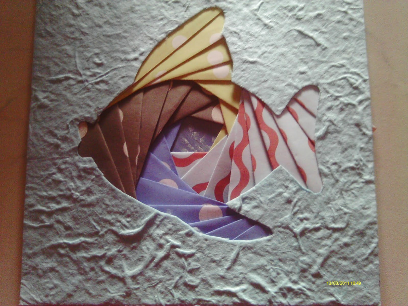 kermesse 365: Day 22 Iris Folding Fish