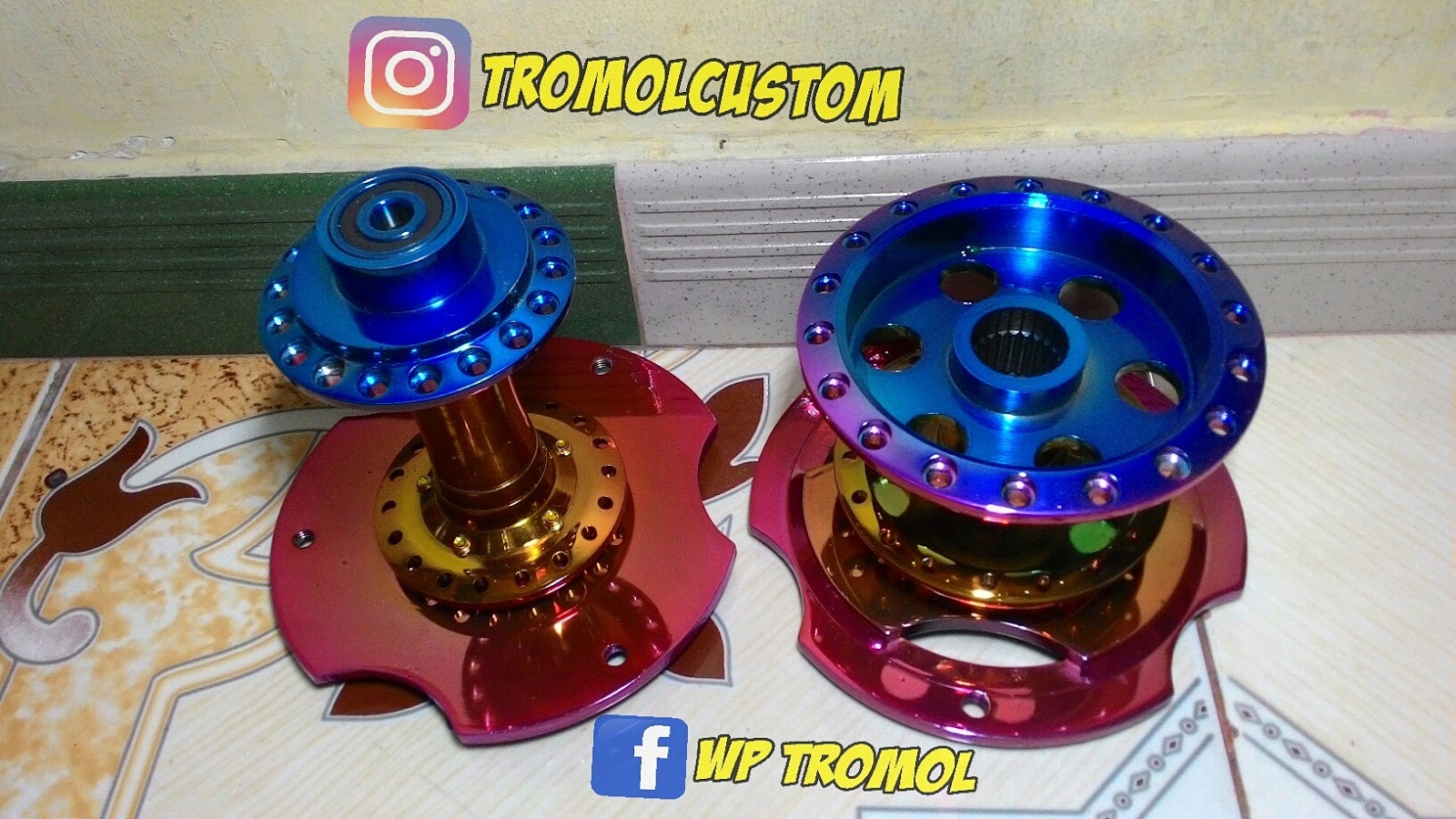 Tromol custom untuk semua motor