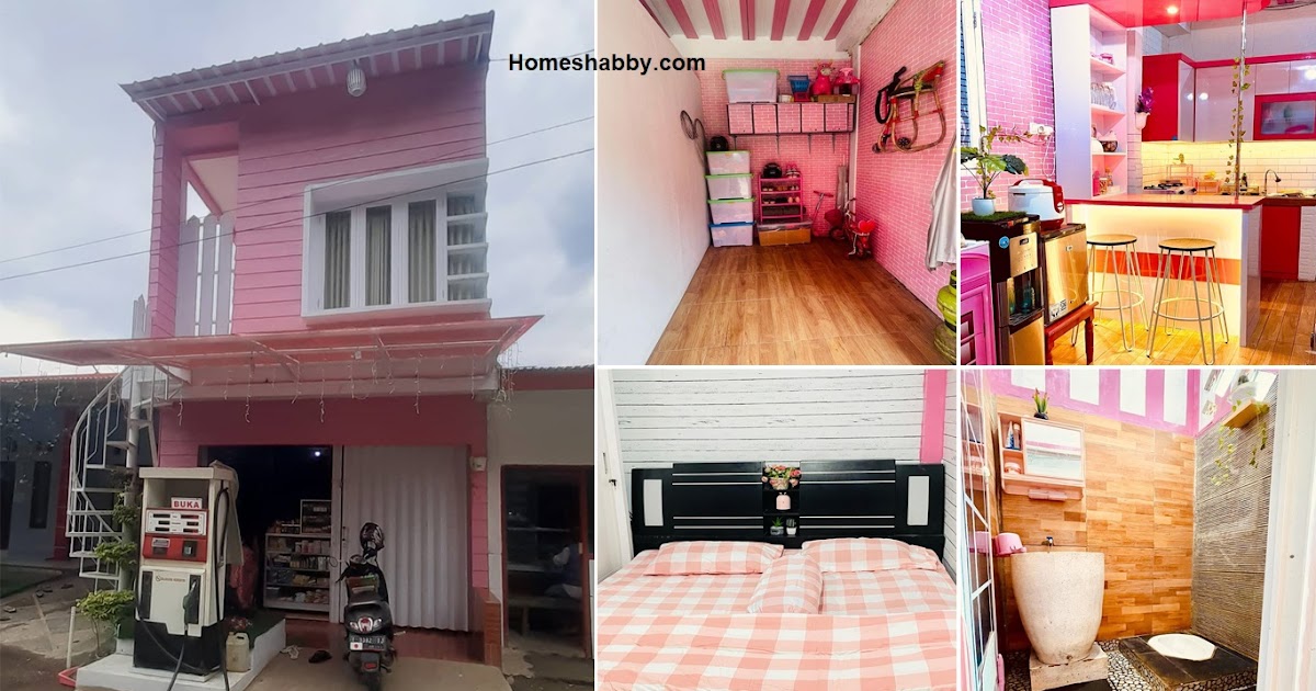 Inspirasi Desain Rumah Toko Minimalis dengan Nuansa Pink yang Mempesona ...