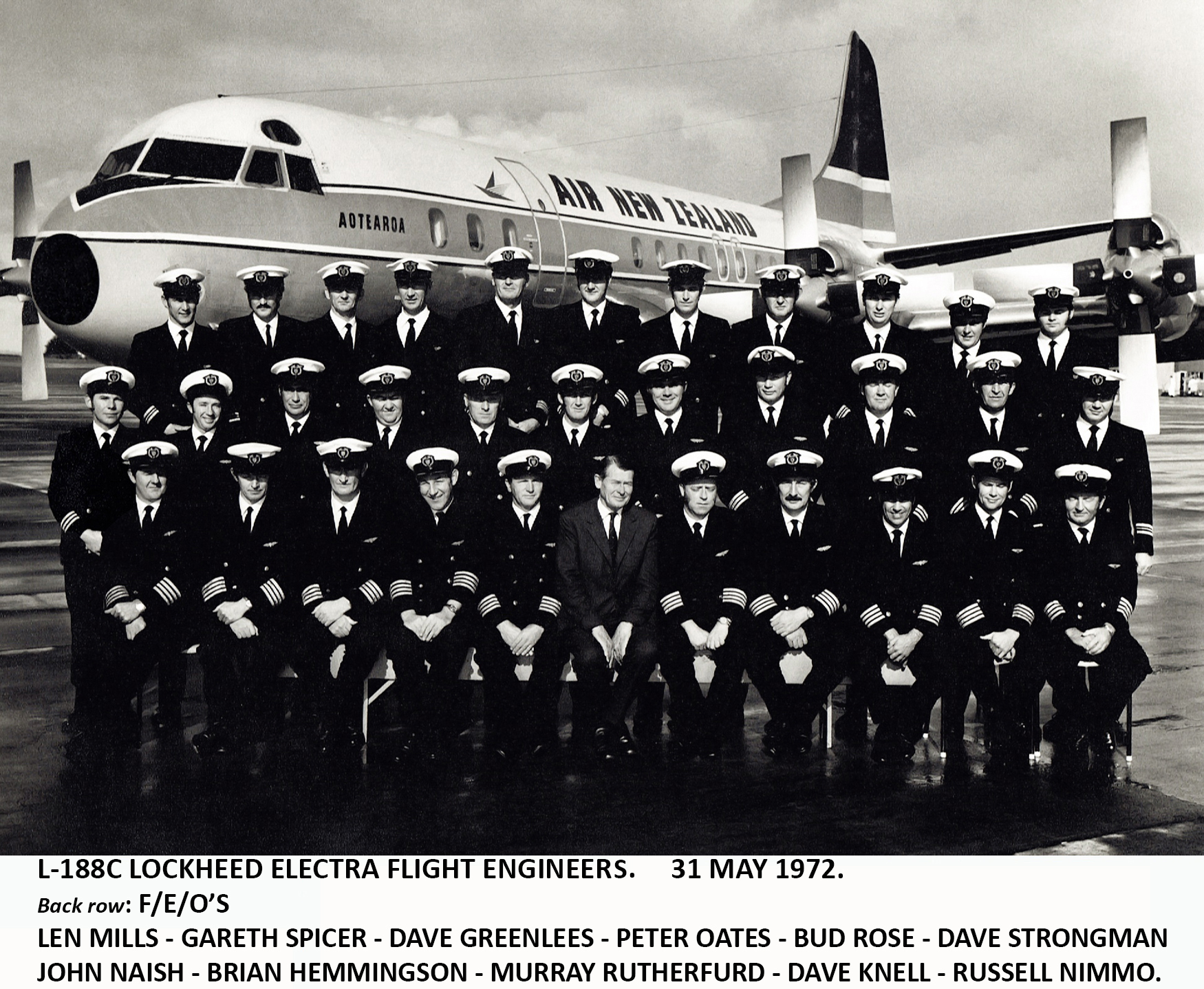 AIR NEW ZEALAND's FLIGHT ENGINEERS: MEN at WORK