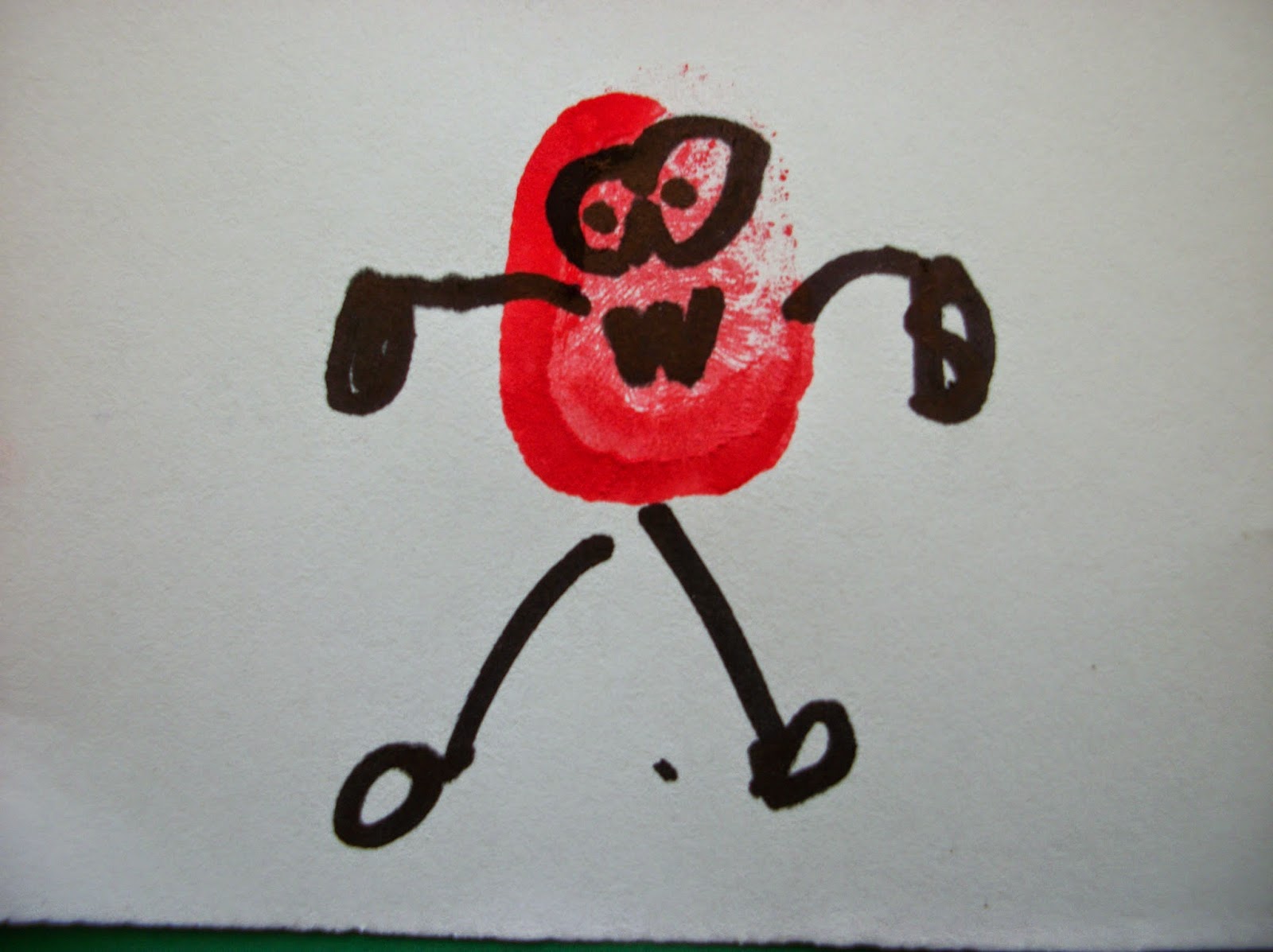 Room2@Brightwater School Nelson New Zealand 2020: Fingerprint Monsters