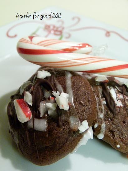 Traveler For Good: Recipe: Peppermint Bonbon Cookies