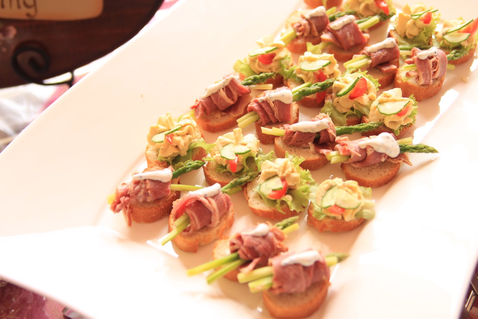 (PWS) Puteri Wedding Services: EXCLUSIVE CANAPES(LIVE STATION)