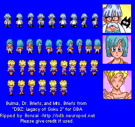 Dragon Ball z Sprites