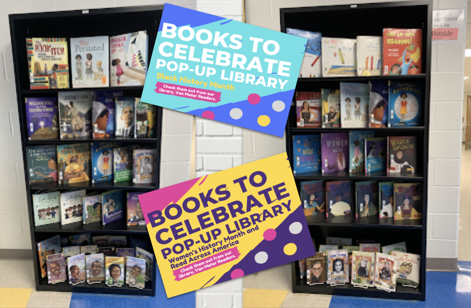 The Library Voice: Check Out Our "Books To Celebrate Pop-Up Library"!