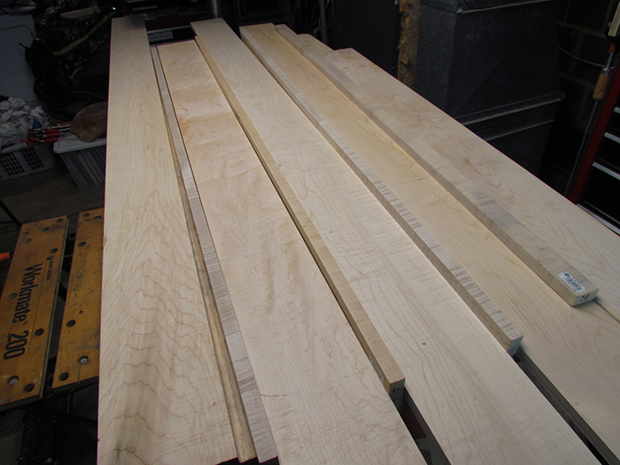 DIY Laminated Hardwood (Maple) Workbench Top Crawls Backward (When Alarmed)