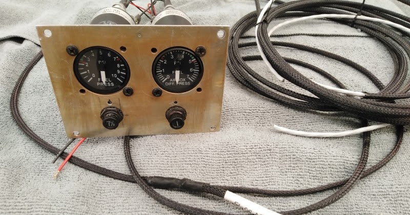 Flying Legend Tucano-R at Rylstone: Fuel Pump Panel