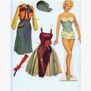 Pin-ups e Paper Dolls | Blog Vintage Pri | moda retrô, beleza, livros ...