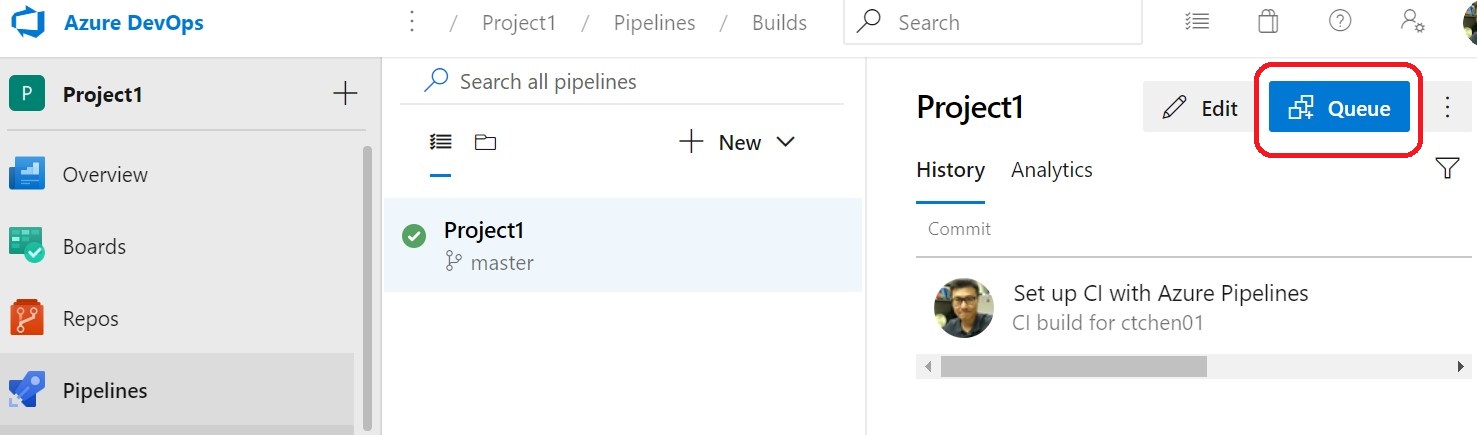 Brad Chen's Developer Blog: Azure DevOps Quick Start