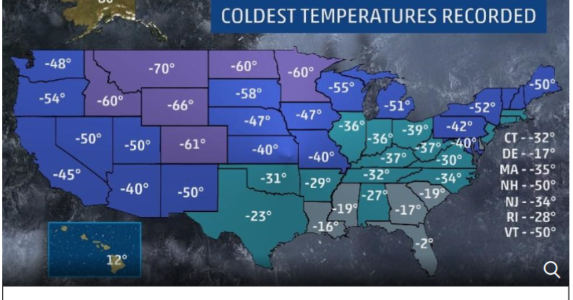 EconMatters: Arctic Blast Wind Chill Temp To Hit -65F In The US Midwest ...