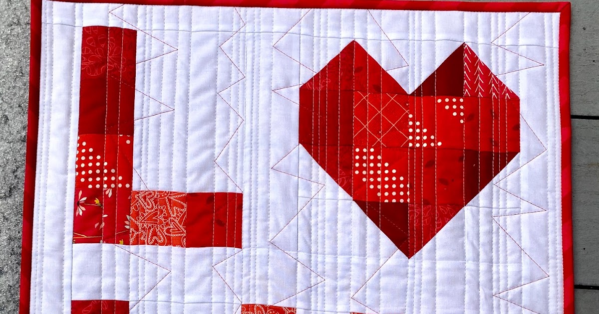 A Valentine's Day Mini Quilt