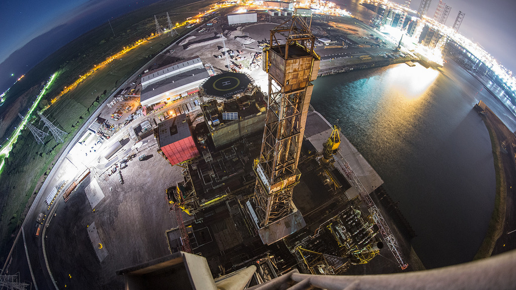 Dead End Street: Brent Delta Oil Rig