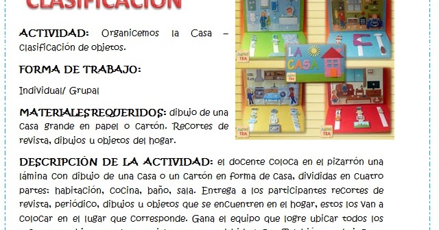 Estrategias Lúdicas Lógico - Matemática: Clasificación de Objetos