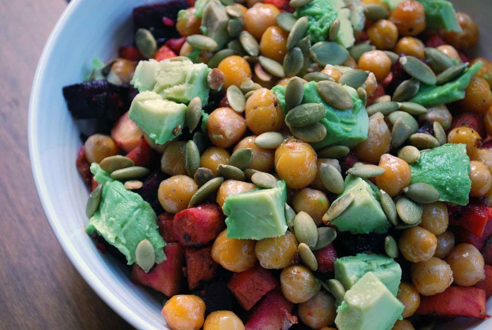 Return to the Garden: 5-LAYER WARMEST WINTER BOWL with roasted roots ...