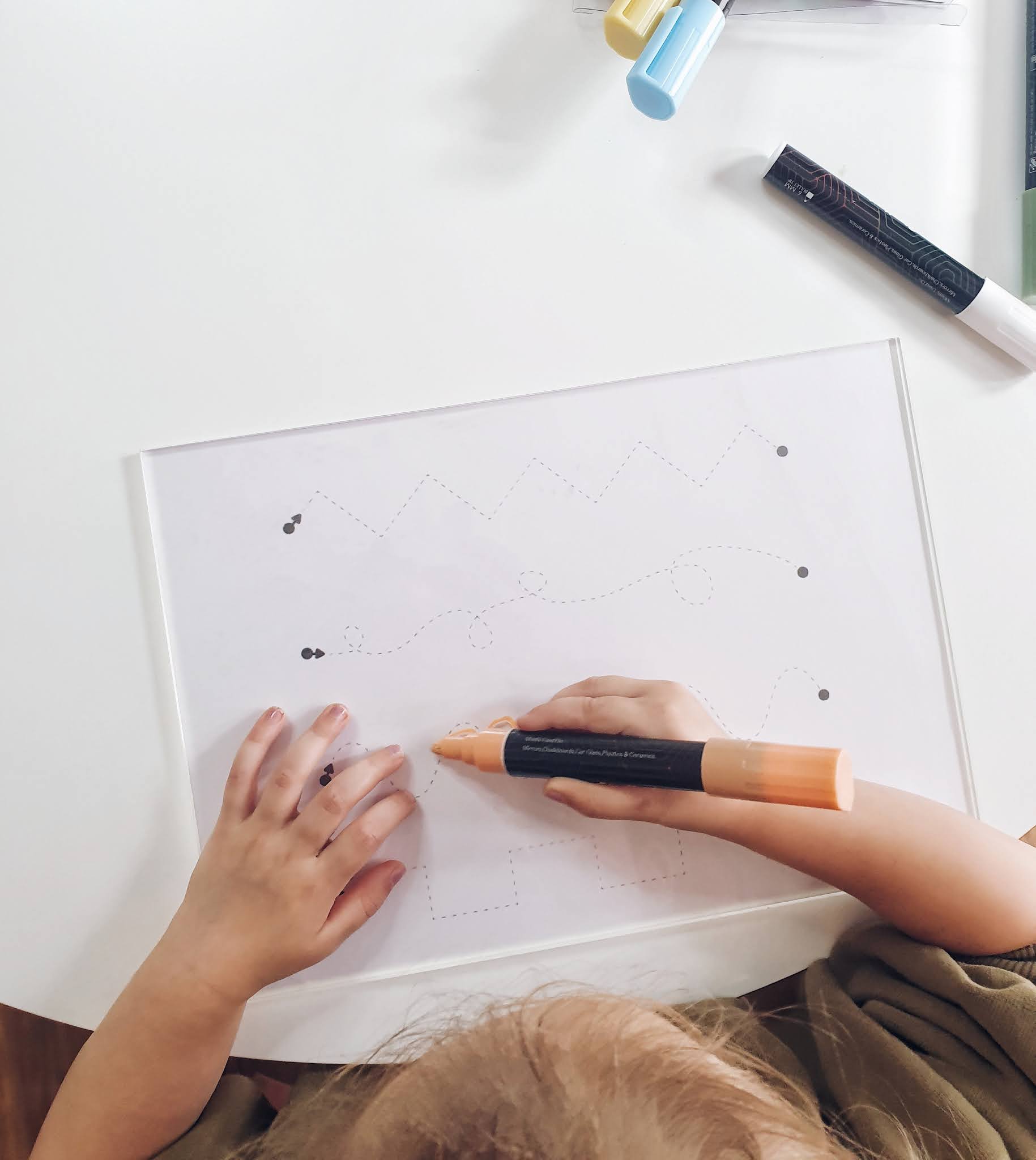 DIY Letter Learn & Trace Board — Whirlybobble : Parenting & Lifestyle Blog