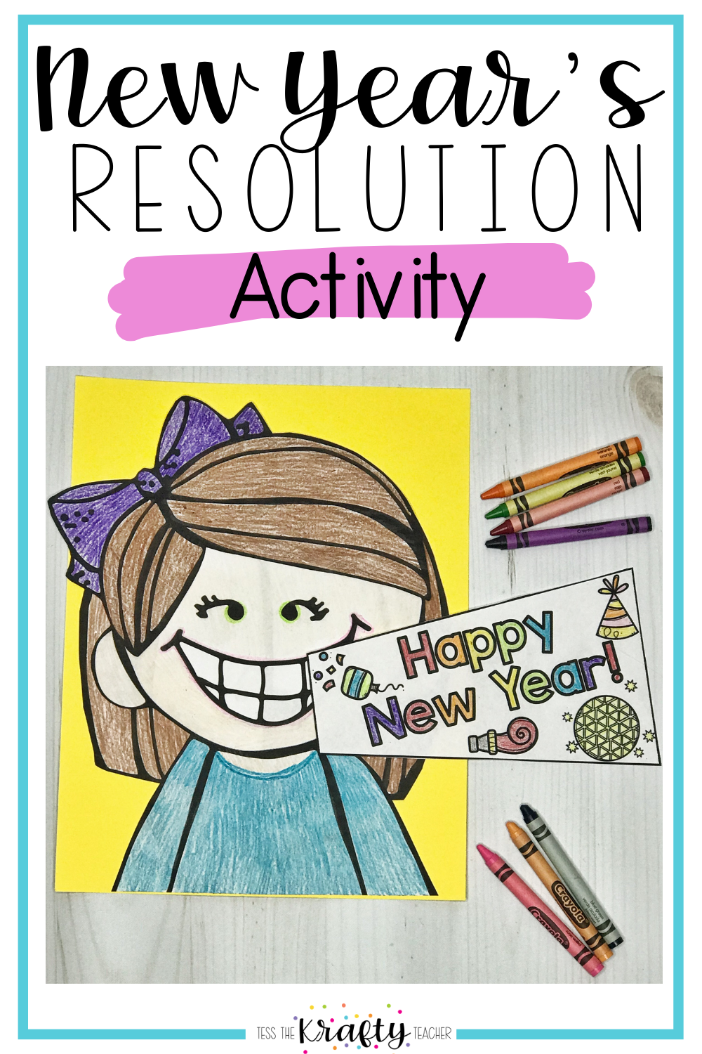 New Year's Resolution Activities for Students - The Krafty Teacher