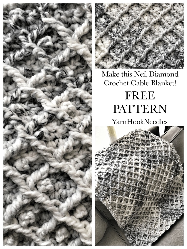 Cable Crochet Afghan Pattern Free - Ovie Media