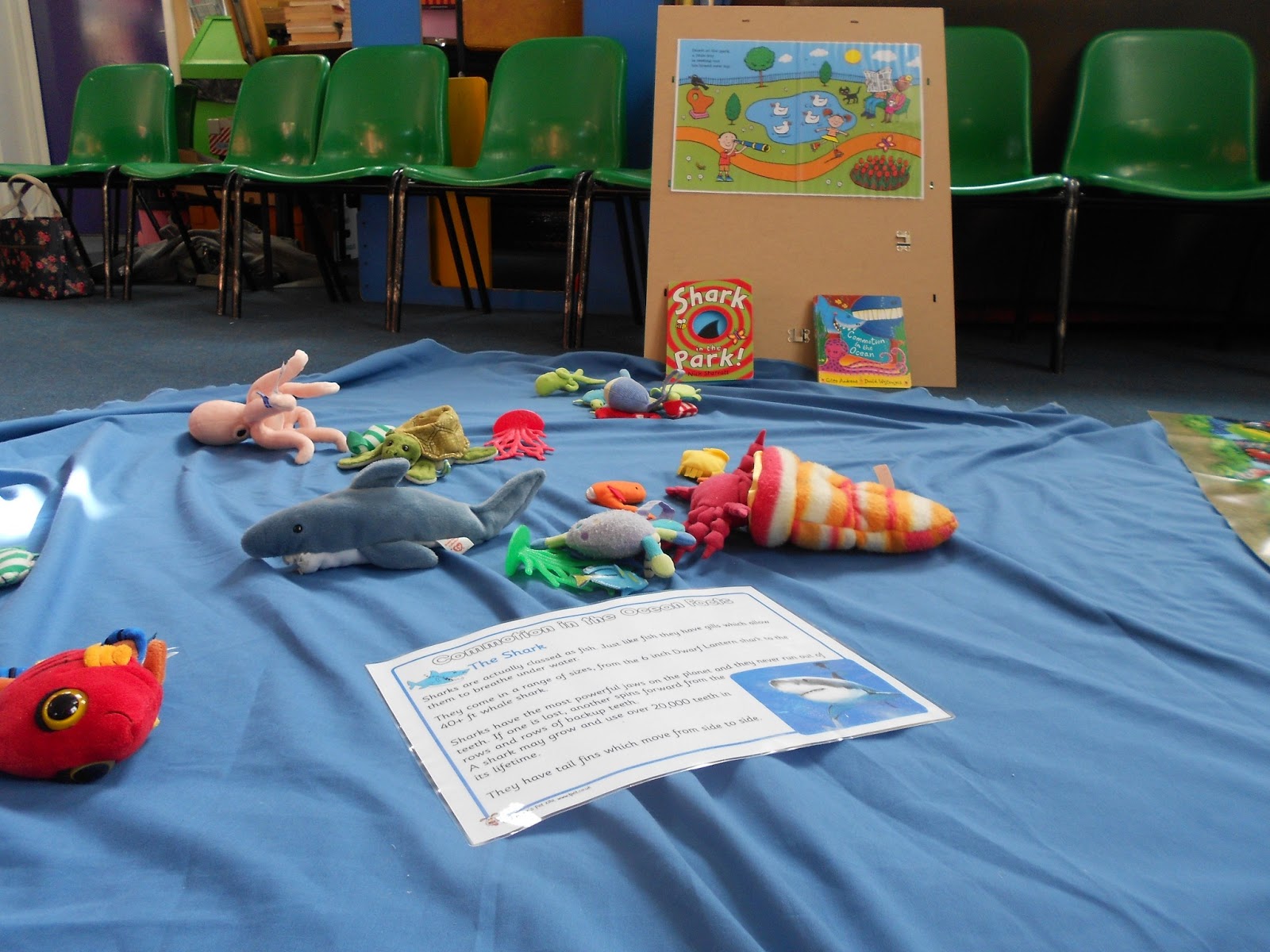 It's all about stories!: Shark in the Park