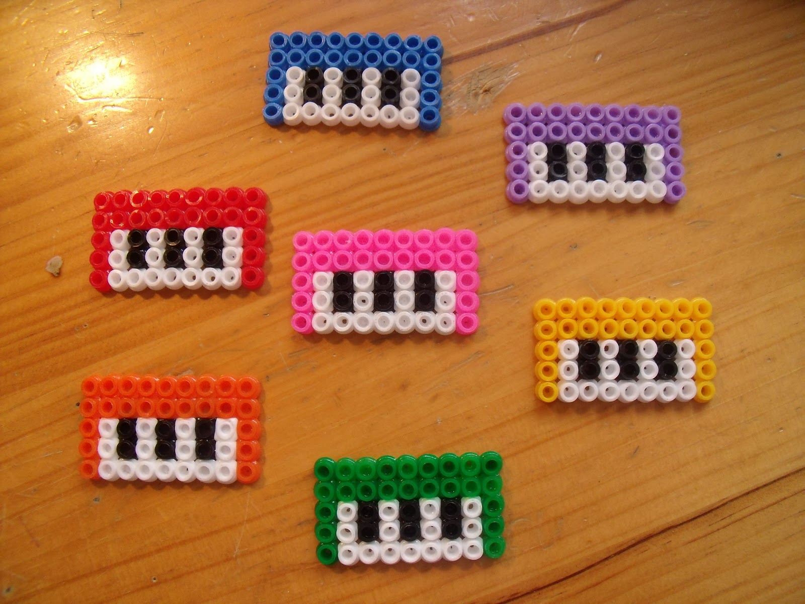 El gato radiactivo: Hama beads pequeños