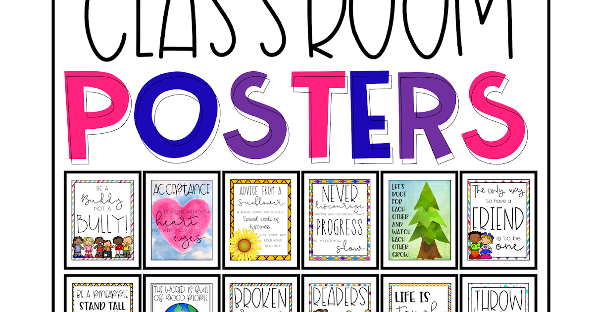 Simply Delightful in 2nd grade: Classroom posters and voice level posters