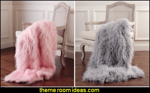 Decorating theme bedrooms - Maries Manor: faux fur home decor - fuzzy ...