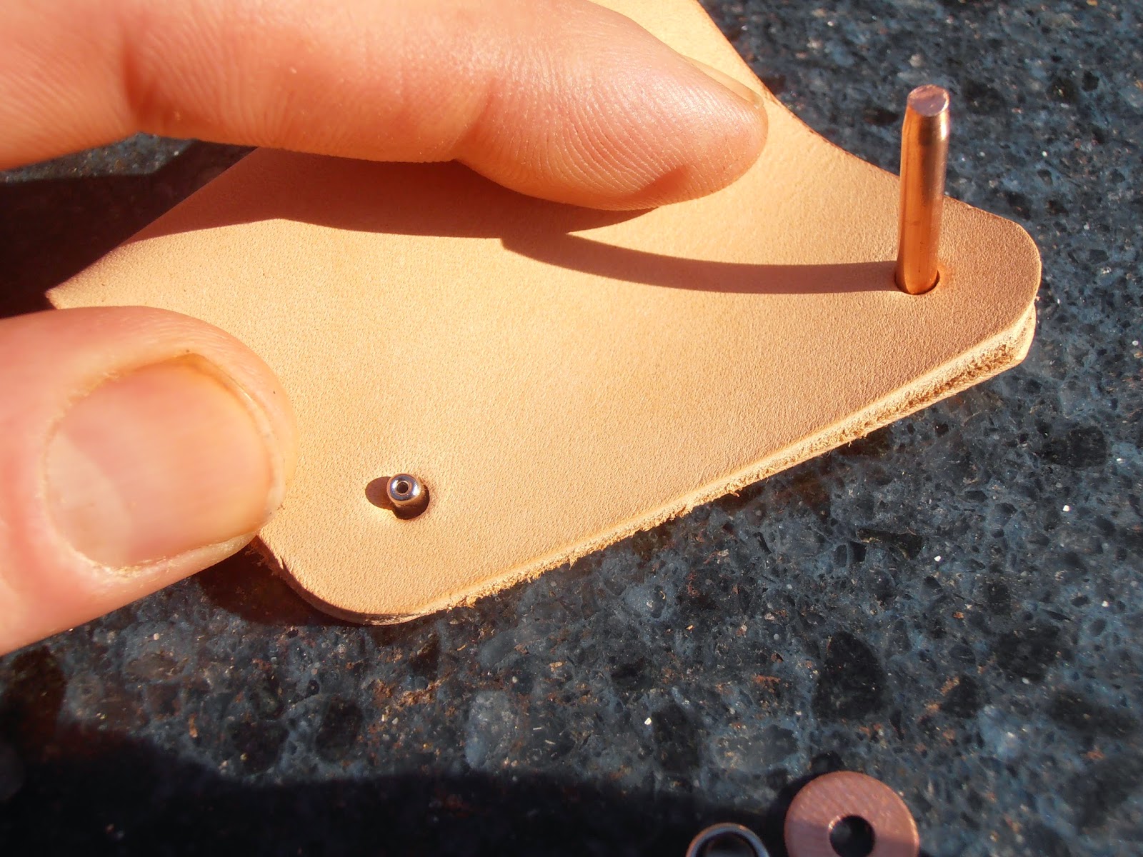 Clintonville Leather and (coming soon) Forge: Rivets