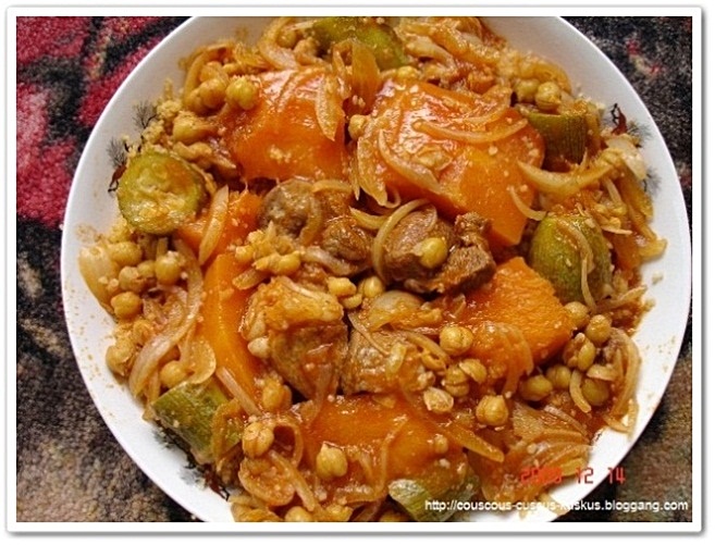 Libyan Food: CousCous (คุซคุซ)