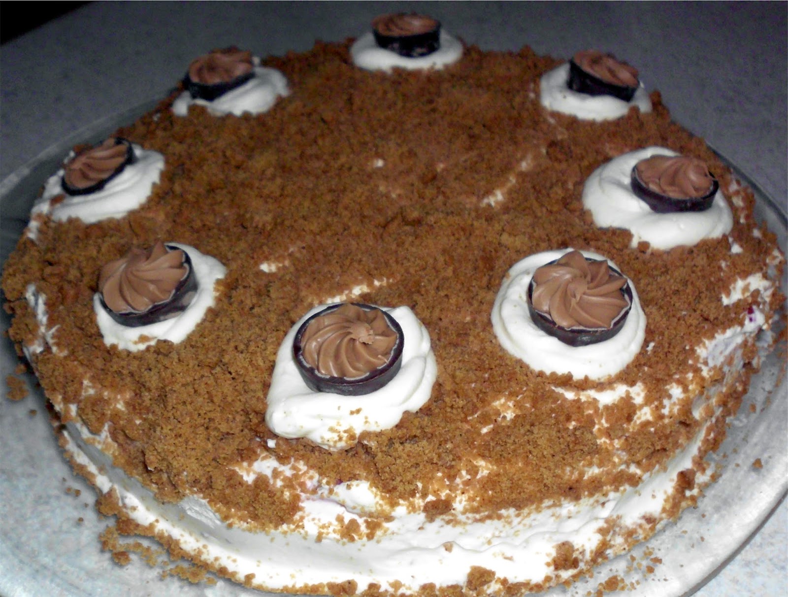 PREISELBEER-SPEKULATIUS-TORTE - rideros