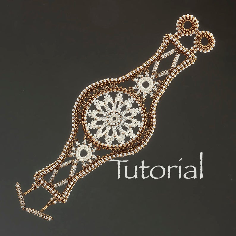 Open Frame Beaded Jewelry Tutorials by Jewelry Tales / The Beading Gem