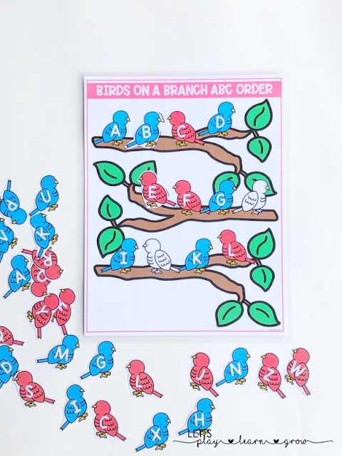 Spring Themed Busy Binder Activities | Lets Play.Learn.Grow