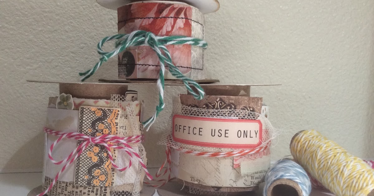 Fresh Vintage by Lisa S: How to Make a Paper Snippet Roll