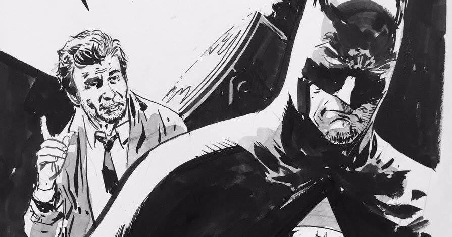 Fishermagical Thought: Happy Columbo Day! Batman and Columbo Art by ...