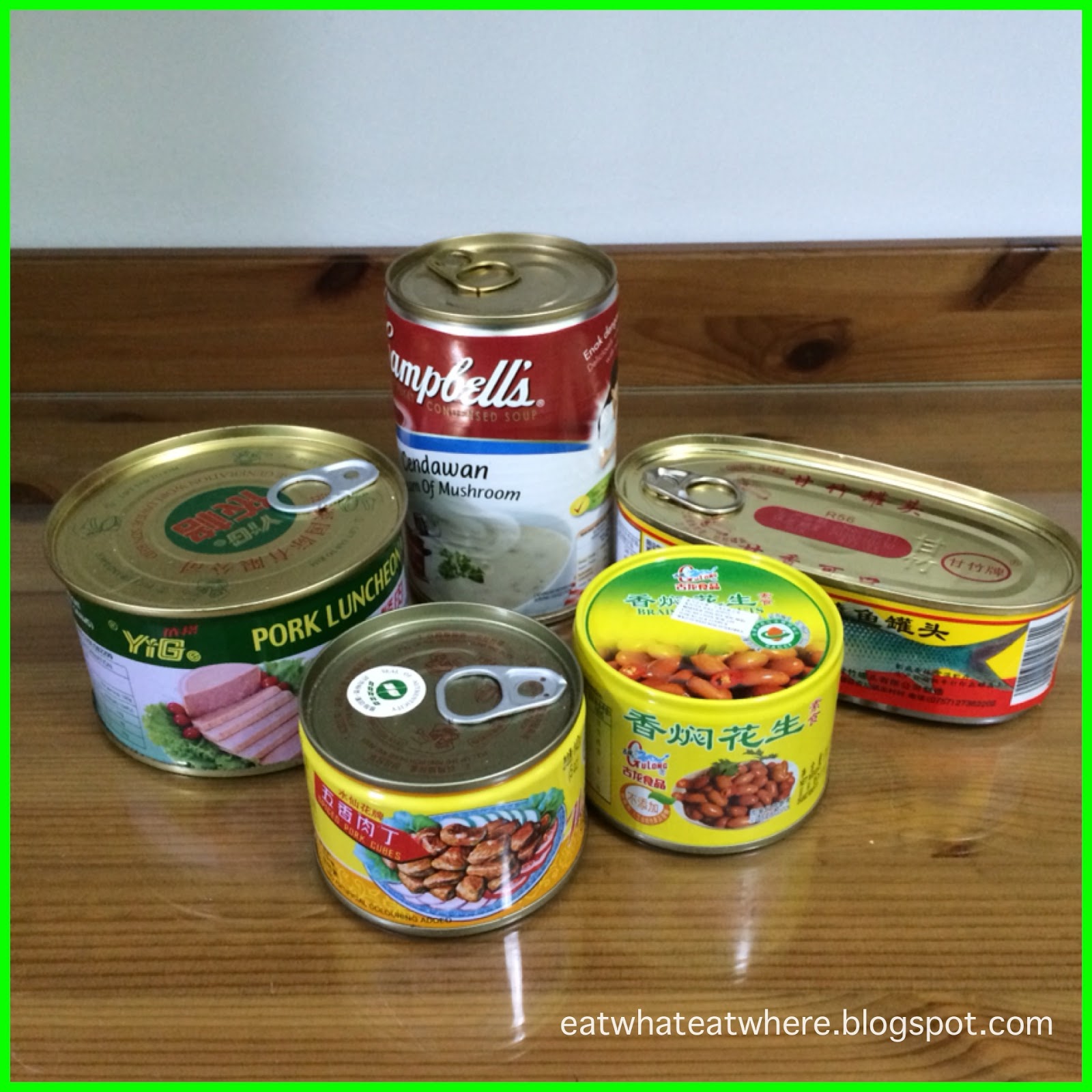 Eat what, Eat where?: Show Canned Food Some Love!