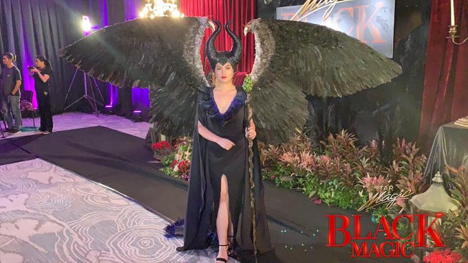 PHOTOS: Stars in their coolest, scariest costume at Black Magic ...