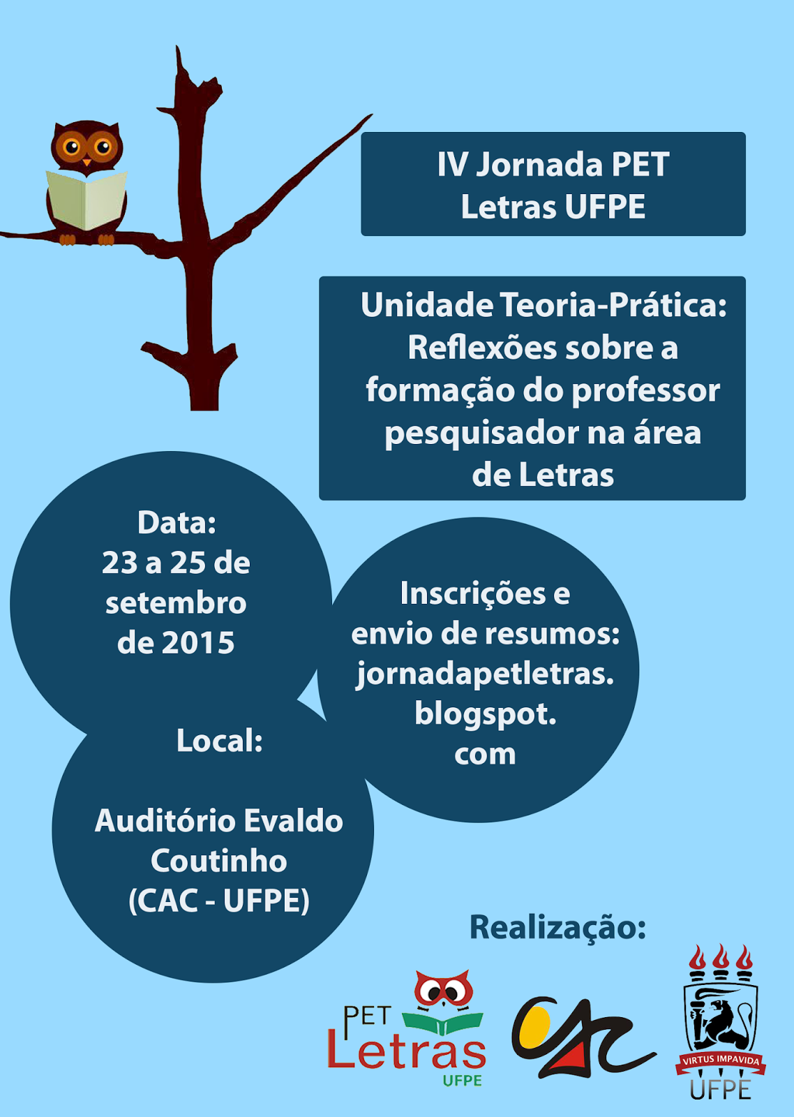 julho 2015 ~ V Jornada PET Letras UFPE 2016